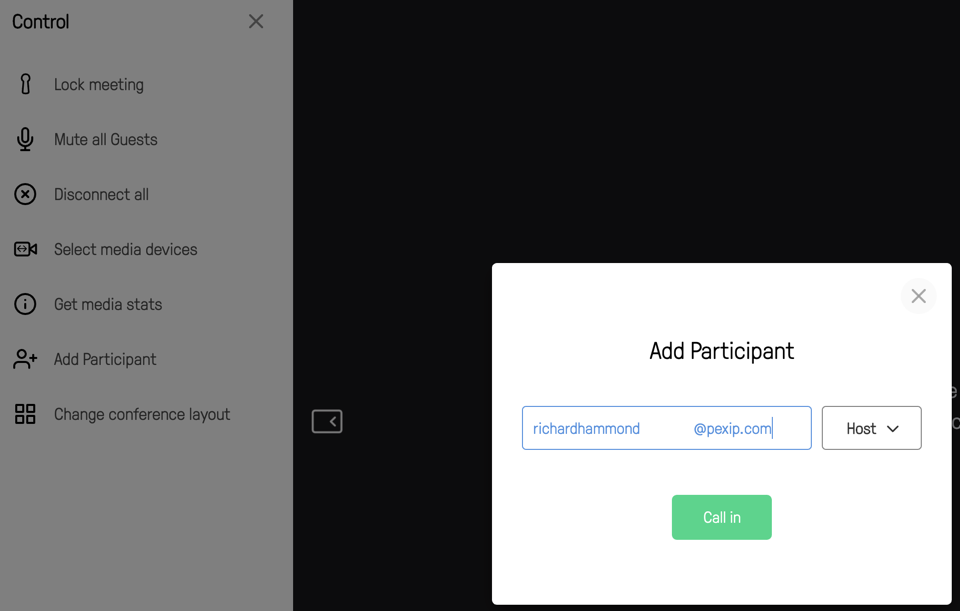 Using a VTC to present into a Microsoft Teams Live Events with Pexip