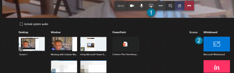 Using Microsoft Teams Rooms with Front of Room Touchscreens