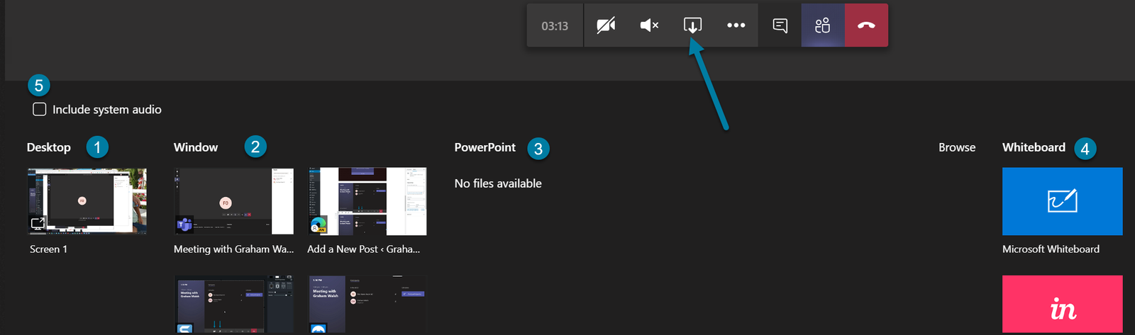 Microsoft Teams Room and Content Sharing | Graham Walsh