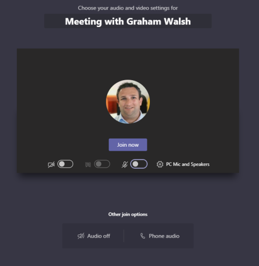 Microsoft Teams Room and Content Sharing | Graham Walsh