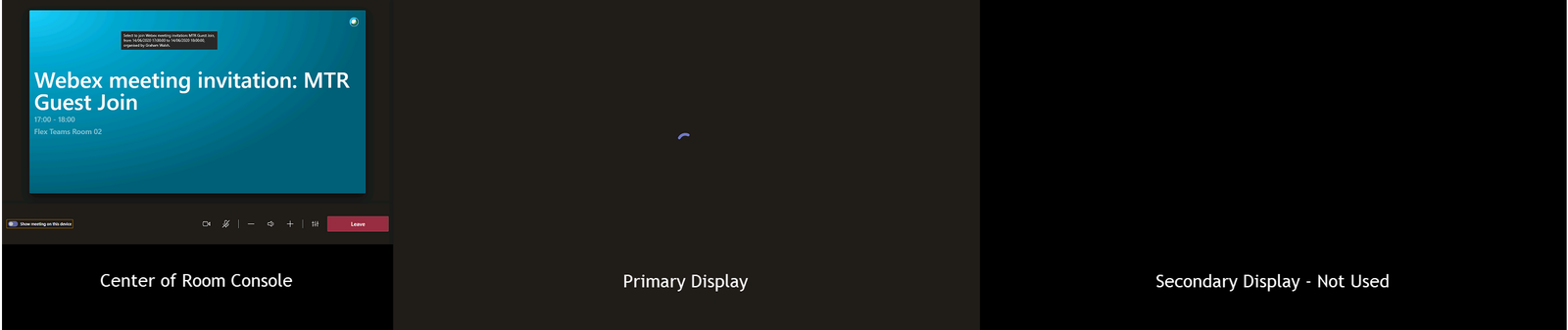 Microsoft Teams Room Guest Join Access - Webex