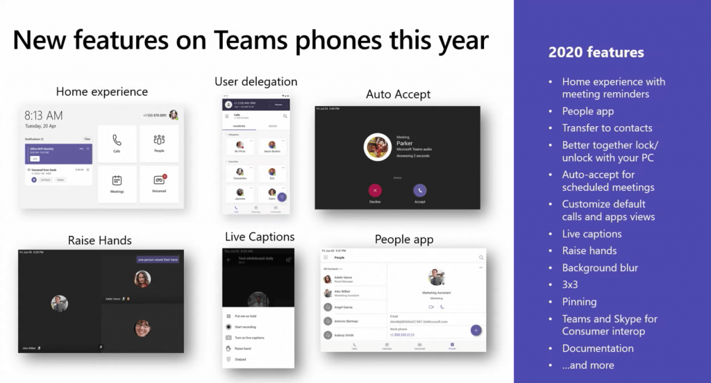 Microsoft Teams Devices roundup from Microsoft Ignite 2020