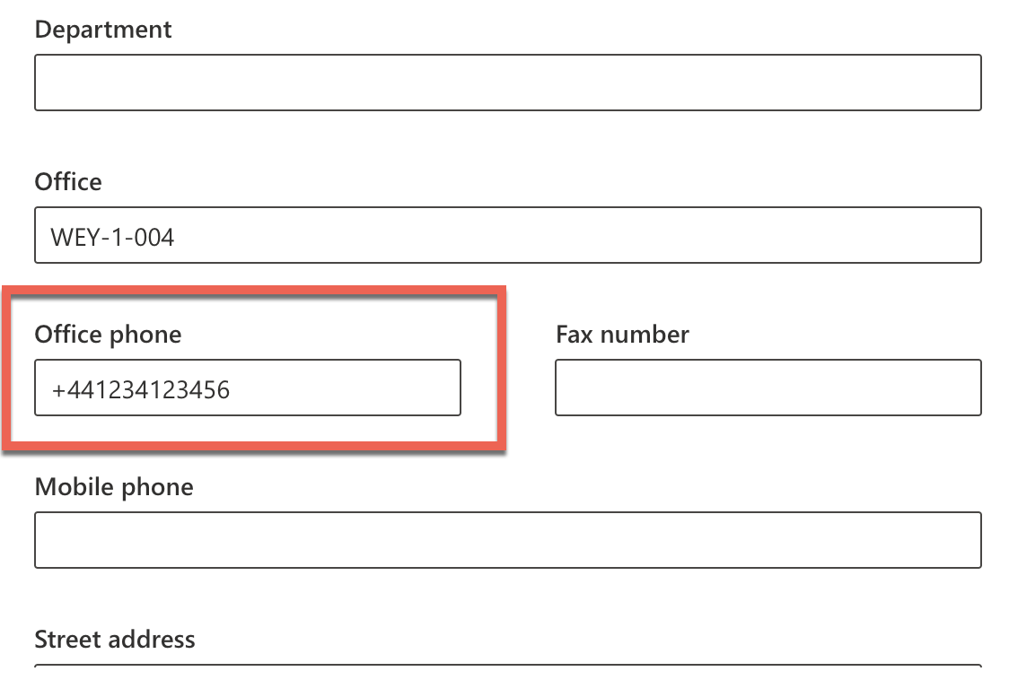 How to show the Conference Room Phone Number on an MTR
