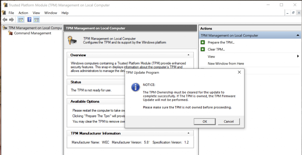 Getting your device Windows 11 ready - TPM 2.0 | Graham Walsh