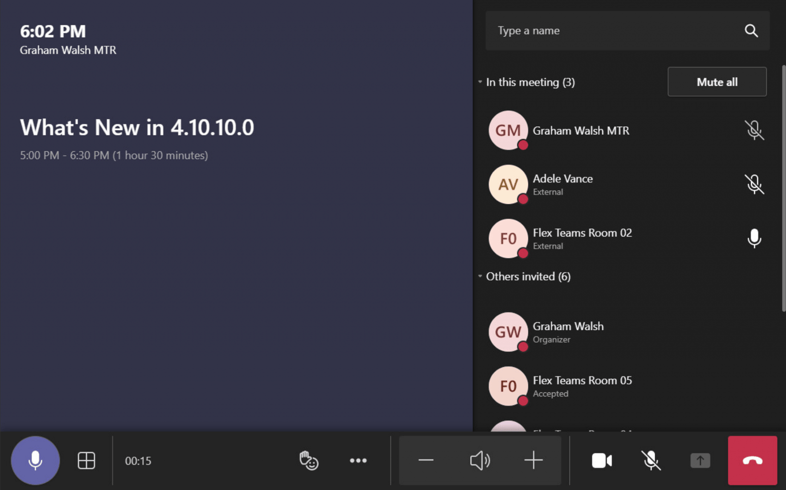 What's new in Microsoft Teams Room version 4.10.10.0