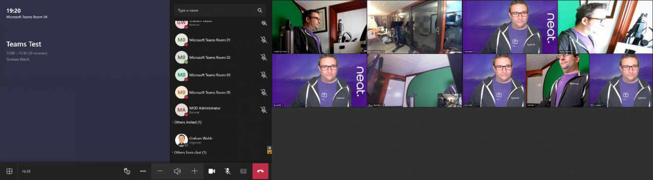 Split Video Layouts on Microsoft Teams Rooms