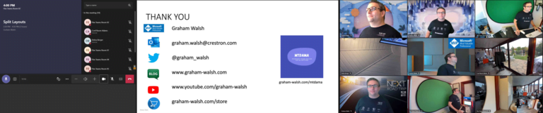 Split Video Layouts on Microsoft Teams Rooms