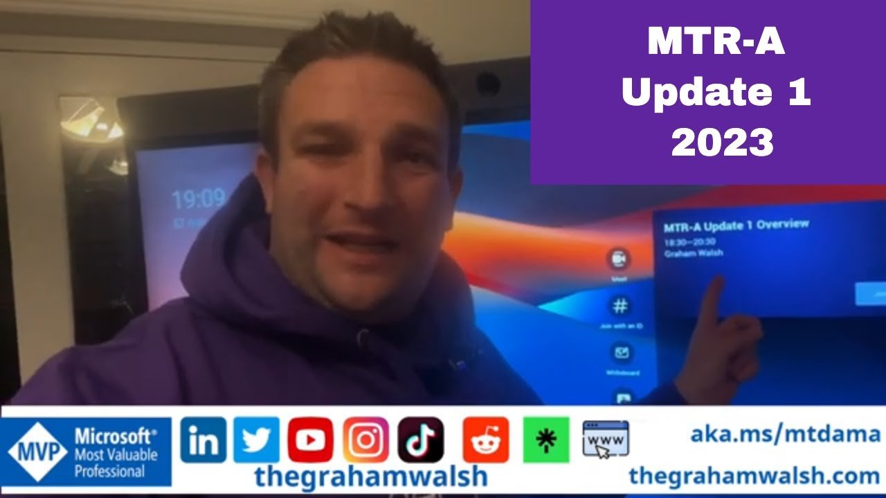 Microsoft Teams Room on Android - Update 1 2023 | Graham Walsh