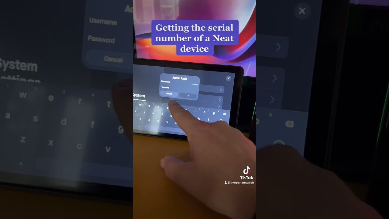 Finding the serial number of a Neat device #microsoftteams | Graham Walsh