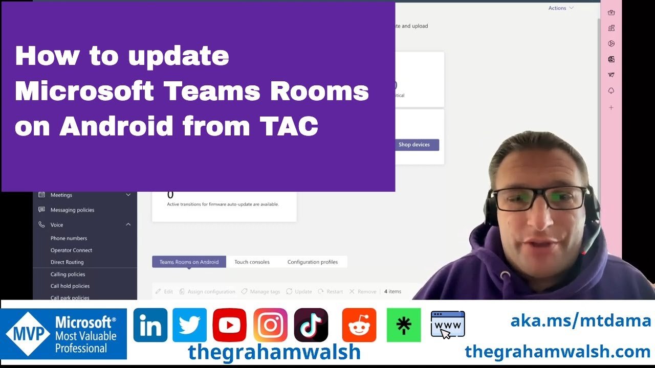 How to update Microsoft Teams Rooms on Android from Teams Admin Center ...