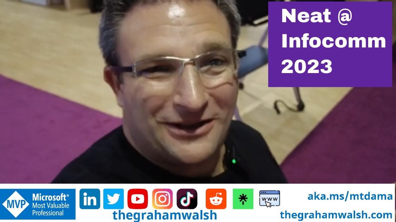 Neat Booth Tour at Infocomm 2023 | Graham Walsh