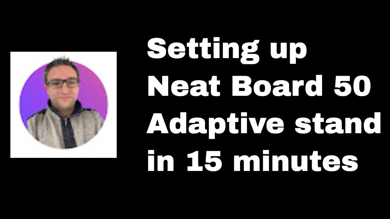 Building a Neat Board 50 Adaptive Stand in 15 minutes | Graham Walsh
